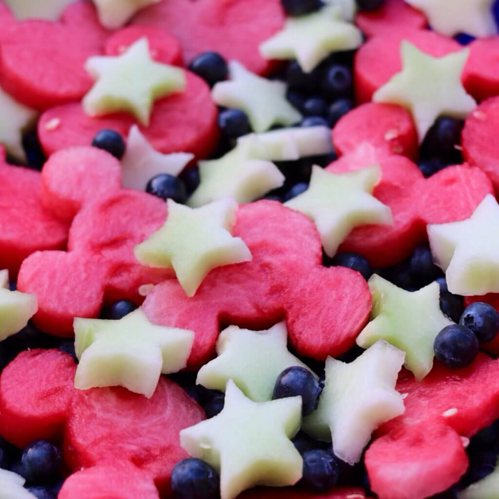 #Disneyside Mickey Mouse Fruit Salad